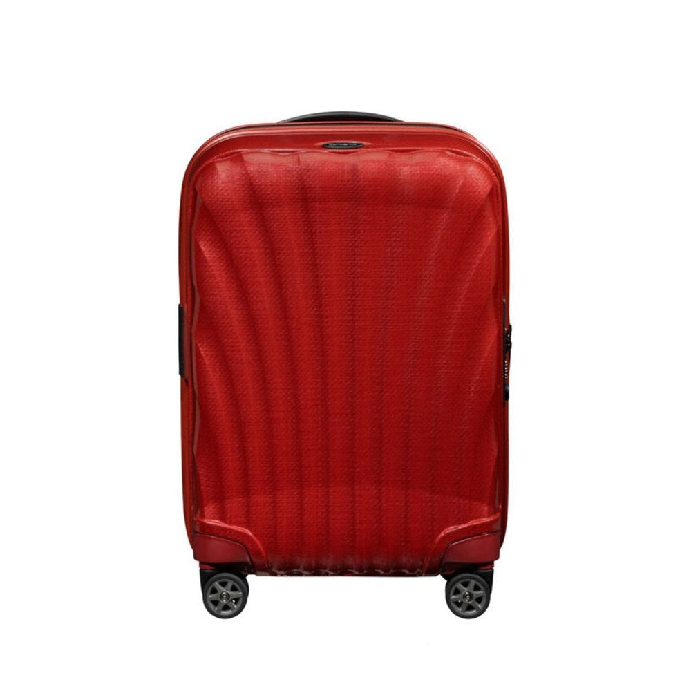 Samsonite C-LITE Spinner Expandable - 55cm - Chili Red — Home Essentials
